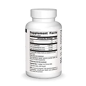 Source Naturals OmegaEPA Fish Oil - Marine Lipids with EPA & DHA Supports Cardiovascular & Brain Health - 200 Softgels