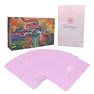 Earth Moon Magick Cosmic Uterus Daily Affirmation Oracle Deck, 62 Cards, Premium Quality Paper, Made by Visionary Artist