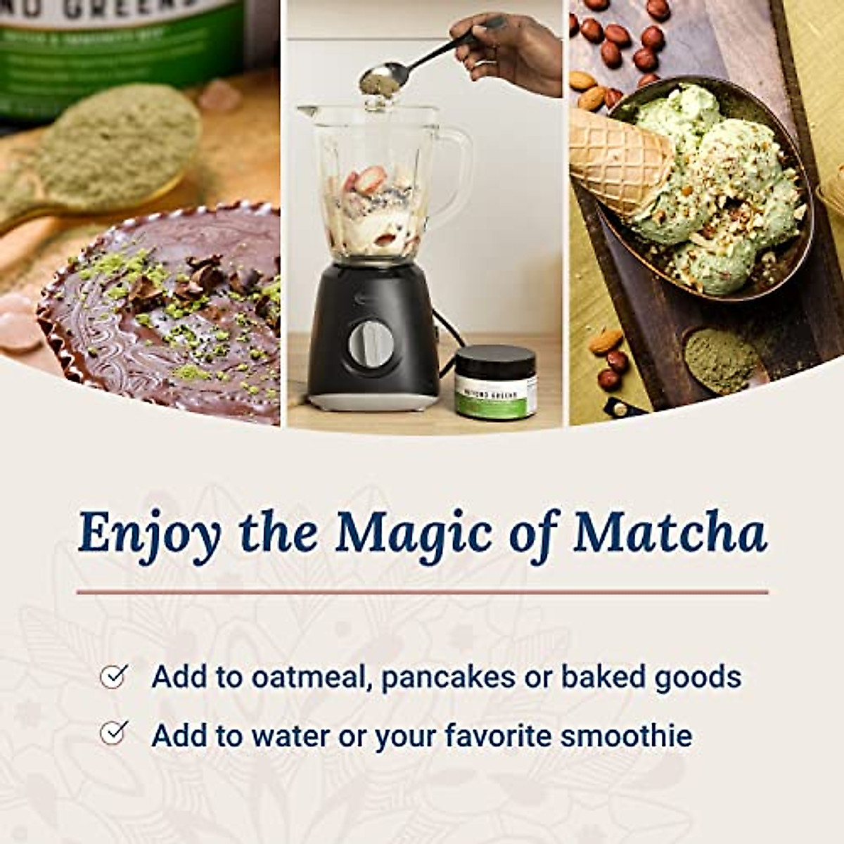 Beyond Greens Super Greens Powder Superfood - Delicious Debloating Green Powder - Matcha Greens Blend Superfood Powder w/ Chlorella, Echinacea, Probiotics for Immune Support & Energy by Live Conscious