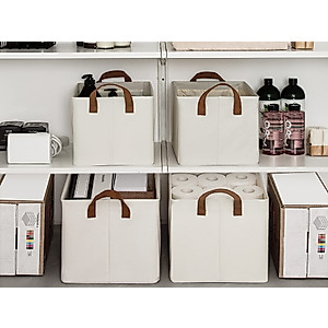 StorageWorks Storage Bins for Shelves and Narrow Storage Bins, Small baskets for Organizing