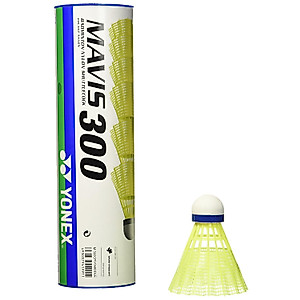 YONEX Mavis 300 Yellow Nylon Shuttlecocks 1/2doz