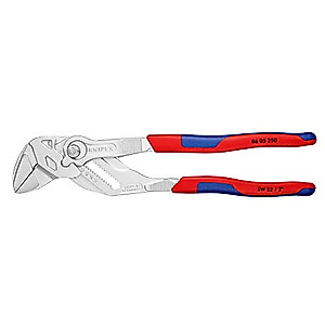 KNIPEX 10" Pliers Wrench, Ergonomic Grip