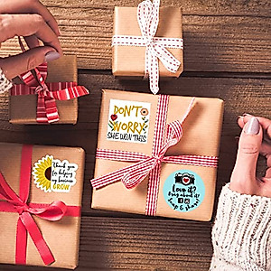 Don’t Worry She Won This Stickers,Thank You Stickers,Handmade Stickers,Small Shop Stickers,Envelopes Stickers for Small Business, Online Retailers,Handmade Goods,500 Labels Per Roll