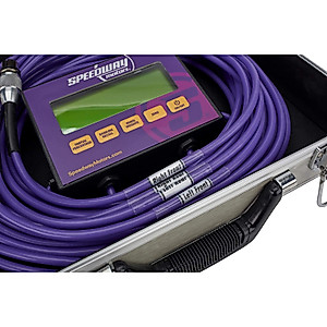 1 Weigh Electronic Race Car Scale System: 6,000 LB Capacity, Corner Weight, Cross Weight & LR Bite, 15x15 Inch Pads, LCD Display, Portable Case, Racing Computer Wheel Scale