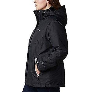 Columbia Women’s Bugaboo II Fleece Interchange Winter Jacket, Waterproof & Breathable, Black, Medium