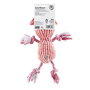 Outward Hound by Charming Pet Ranch Roperz Pig Plush Squeaky Dog Toy