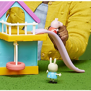 Peppa Pig Club Kids-Only Playset Preschool Toy; Sound Effects; Includes 2 Figures, 7 Accessories; Ages 3 and Up