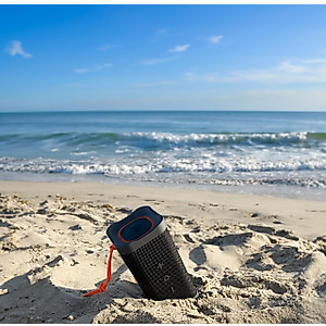 Skullcandy Terrain XL Wireless Bluetooth Speaker - IPX7 Waterproof Portable Speaker, 18 Hour Battery, Nylon Wrist Wrap, True Wireless Stereo