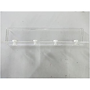 LaBrinx Designs Extra Large Suction Cup Shelf - Live Plants, Windows, and Bathrooms