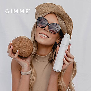 Gimme Beauty - Dry Shampoo Spray, Coconut Beachy Revival - Non Toxic Dry Shampoo for Brunettes, Blondes & All Hair Types - With Aloe Vera, Biotin & UV Guard for Sun Protection (5 Ounces)
