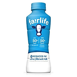 WESTERNMBY Fairlife UFM Milk 2% Reduced Fat Variety Pack, 14 Fl Oz, Total 6 bottles (6 bottles plain) 84.0 Fl Oz