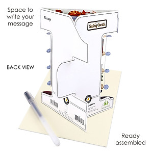 Santoro Swing Card, 3D Pop Up Greeting Card - Cats In The Library - For Her, For Mum, Cat Lover, Birthday, Mothers Day