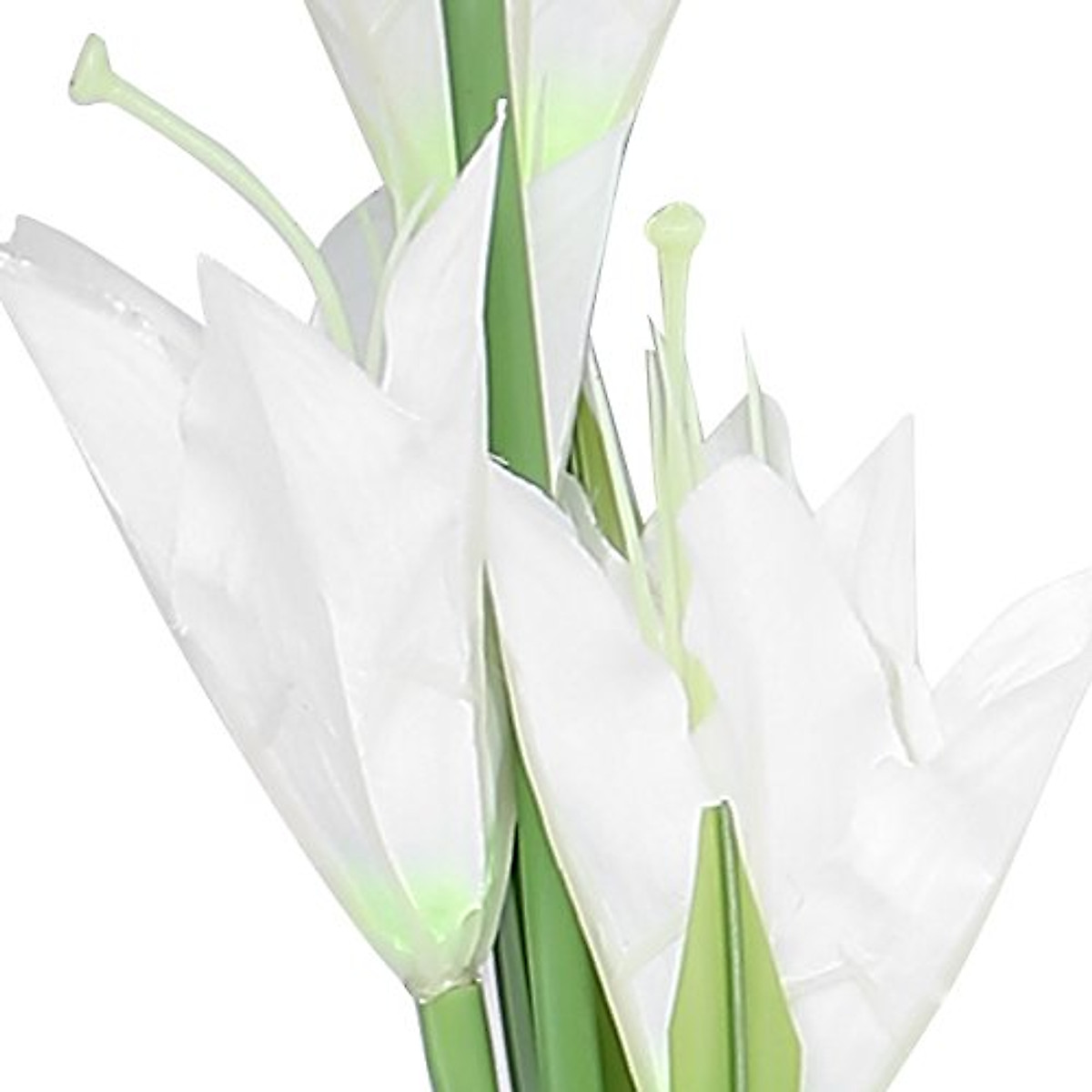 2 solar LED 4 heads calla flower night light, suitable for home garden lawn decoration