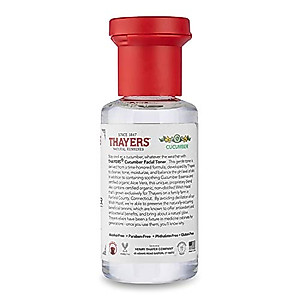 THAYERS Alcohol-Free Witch Hazel Facial Toner with Aloe Vera, Cucumber, Trial Size, 3 Ounce