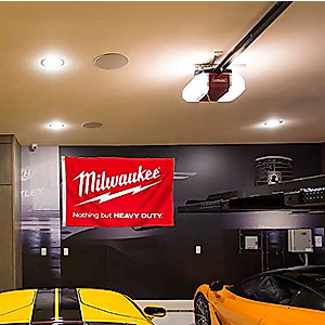 Milwaukee Flag Nothing But Heavy Duty Banner 3X5 Feet for College Dorm,Room Man Cave Garage