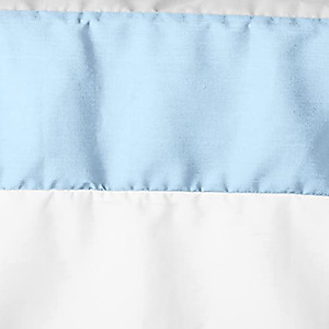 Baby Doll Sweet Lodge Collection Crib Skirt/Dust Ruffle in Blue