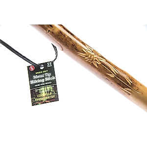 SE Natural Wood Walking Stick - ‎WS62 (55-Foam Grip)