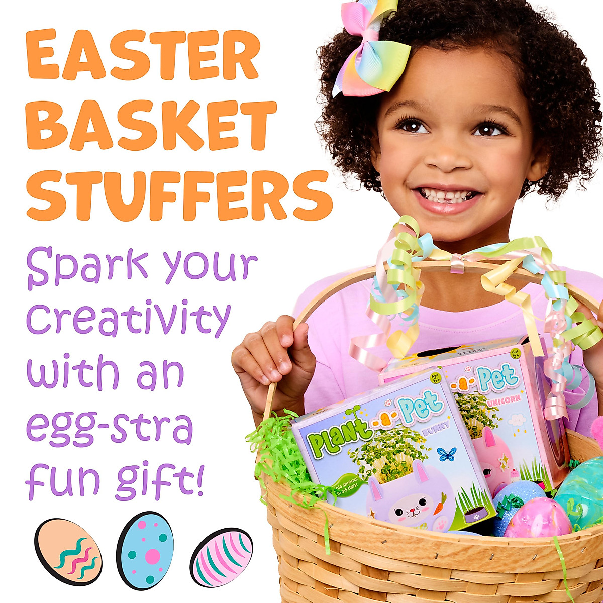 Creativity for Kids Plant-A-Pet: Kitty - Arts and Crafts for Ages 6-8+, Gifts for Girls and Stocking Stuffers, Boy and Girl Toys, Chia Seed Plant Pet