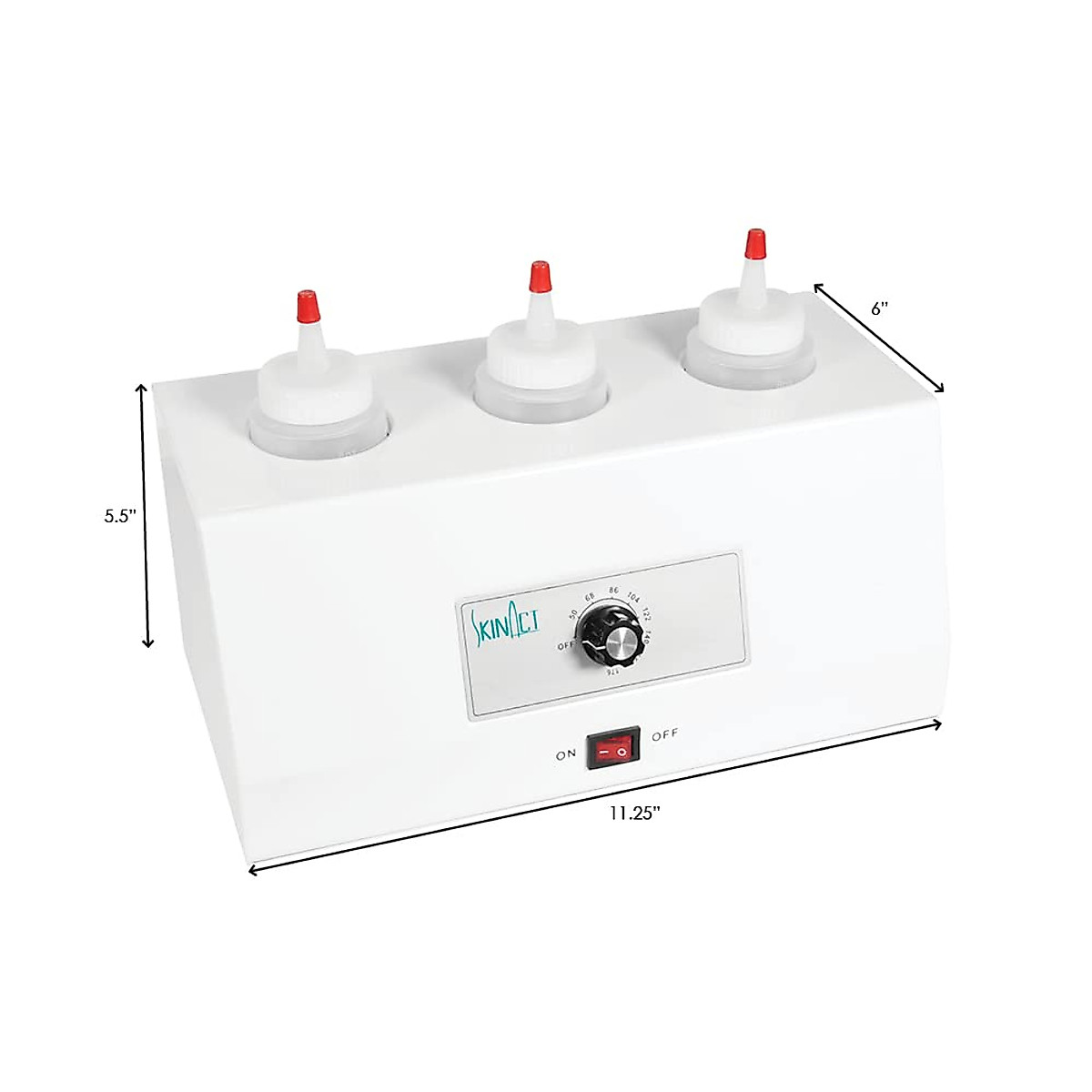 SkinAct Electric Bottle Warmer With Adjustable Temperature (Triple)