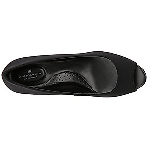 Bandolino Women's Candra Pump, Black Lycra, 7.5