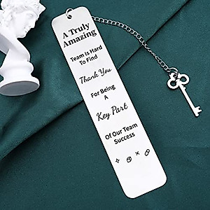 Thank You Gifts for Women Employee Appreciation Bookmark Christmas Gifts for Coworker Teacher Appreciation Gifts for Female Boss Farewell Going Away Gifts for Men Office Retirement Team Gifts Bulk