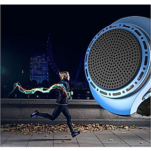 OriDecor Wireless Wearable Waterproof Wrist Portable Bluetooth Speaker Watch with Multi Function FM Radio & MP3 Player & TWS & Selfie & Ultra Long Standby Time for Running, Hiking, Riding（Blue）