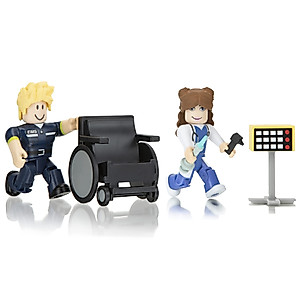 Roblox Action Collection - Brookhaven: St. Luke's Hospital Game Pack [Includes Exclusive Virtual Item]