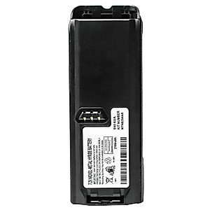 Teseko NTN8923/AR NTN8294/A/AR/B/BR Two-Way Radio Battery 2100mAh Ni-MH 7.2V Battery Compatible for Motorola XTS3000 XTS3500 XTS4250 XTS5000 XTS4250 MTP-200 MTP-300 with Belt Clip