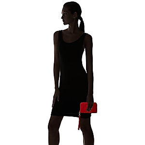 Vera Bradley Women's Microfiber Grab & Go Wristlet With RFID Protection, Cardinal Red, One Size