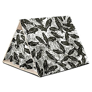 Y-DSIWX Guinea Pig Hideout House Bed, Fish Fossils Vintage Rabbit Cave, Squirrel Chinchilla Hamster Hedgehog Nest Cage