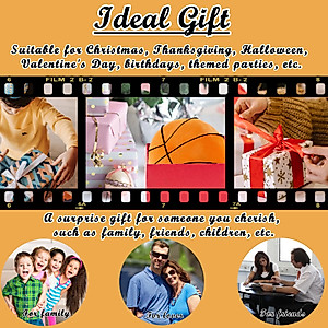 zhidiloveyou 11" Plush Basketball Pillow Stuffed Sport Ball Toy Decor Gifts for Boys Girls