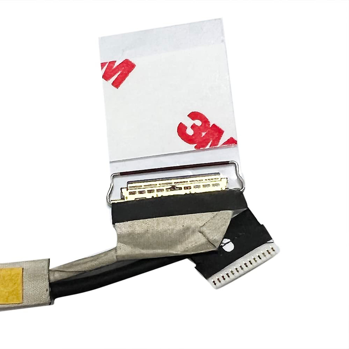 Gintai Laptop 30PIN 60HZ EDP FHD LCD Cable LED LVDS Video Screen Line Display Flex Cable Wire Replacement for DELL Alienware Area 51m R1 R2 DDQ70 0P44YR DC02C00J900