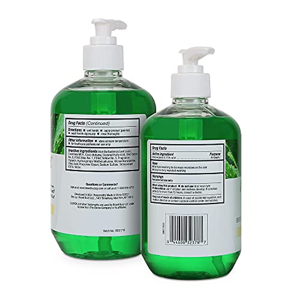Clorox Healthcare AloeGuard Antimicrobial Soap 18 Ounce Antimicrobial Hand Soap from for Healthcare Professionals | Hand Soap for Everyday Use with Aloe Vera to Soothe & Moisturize Hands