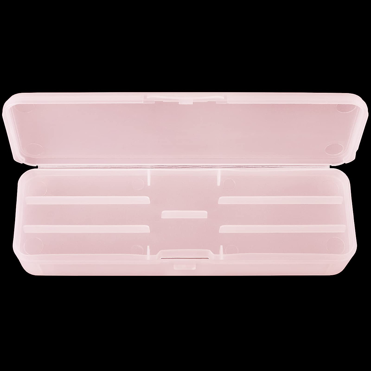 Beauticom Double-Layer Personal Storage Storage Case for Professional Nail Art Pens, Nail Brush, Tools (Pink)