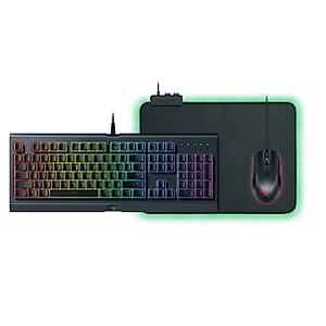 Razer Holiday Bundle 2018 Cynosa Chroma Gaming Keyboard, Abyssus Gaming Mouse, Goliathus Chroma Mousepad