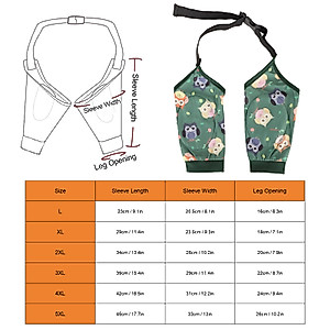 AYNEFY Dog Front Legs Recovery Suit,Soft Dog Protective Elbow Braces Dog Recovery Sleeves After Surgery with Elastic Band for Pet Wounds Prevent Licking Bite Being Wet and Infected (XL)