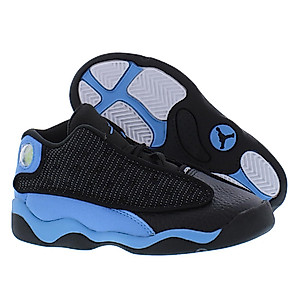 Jordan 13 Retro (Infant/Toddler) Black/University Blue/White 4 Toddler M