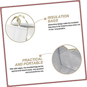 BESPORTBLE Tote Bags bag catering bags insulated bag tote bags portable Packing Insulated Bag