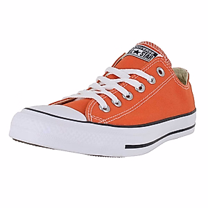 Converse Unisex Chuck Taylor All Star Ox Low Top Classic MY VAN IS ON FIRE WHITE BLACK Sneakers - 5.5 B(M) US Women / 3.5 D(M) US Men