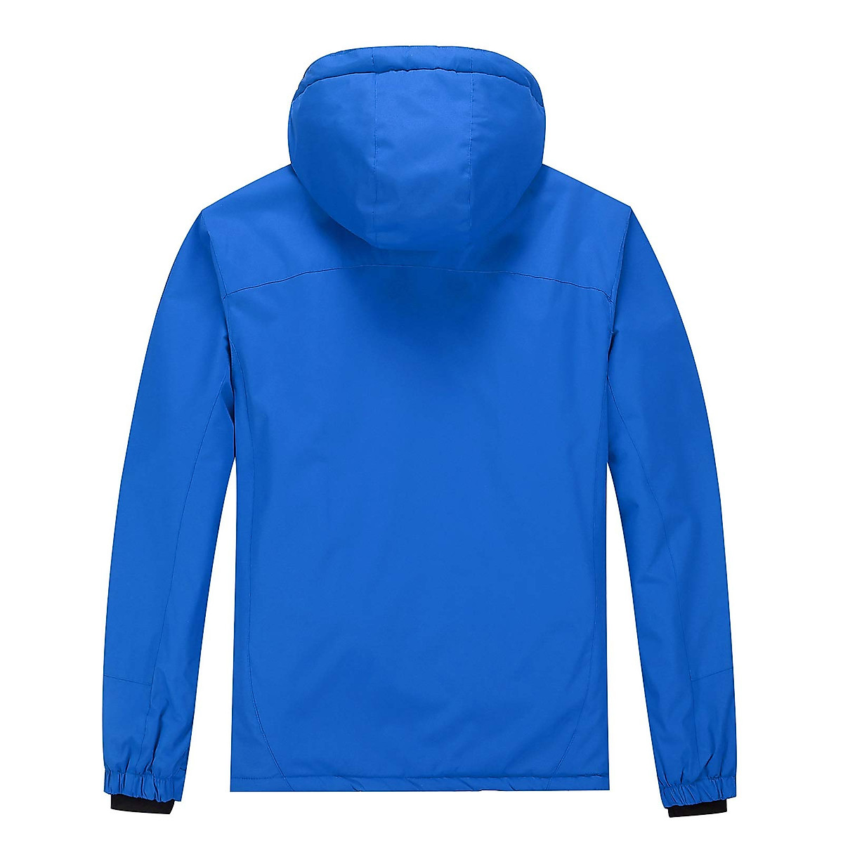 WULFUL Men's Waterproof Ski Jacket Warm Winter Snow Coat Mountain Windbreaker Hooded Raincoat