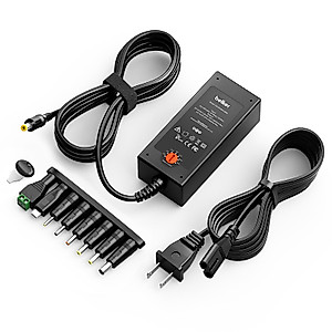 Belker 45W Universal 5V 6V 7.5V 9V 12V 13.5V 15V AC DC Adapter Power Supply for Household Eletronics LCD LED Strip Light Router HUB Speaker Smart Phone Tablet - Support Amps 0.5A 1A 2A 3A 3000mA Max.