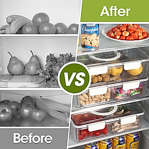 Divided Serving Tray with Lid Handle, Snackle Box Charcuterie Container, 6 Compartment Removable , Airtight Snack Box Container, BPA-Free Fruit Storage Container for Berry, Snack, Candy, Nuts