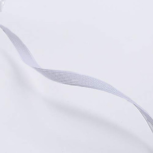Sntieecr 1/2 Inch x 25 Yard White Polyester Boning for Sewing, Through Low Density Boning for Wedding Dress, Nursing Caps, Corset, Bridal Gowns, Party Gowns, Lingerie, Swimwear, Hats and Handbags