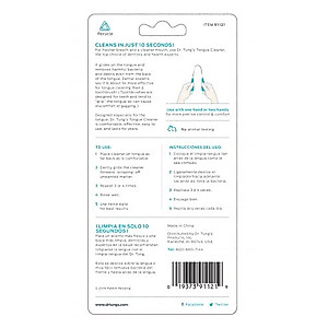 Dr. Tung's Stainless Steel Tongue Cleaner 1 ea (Pack of 2)