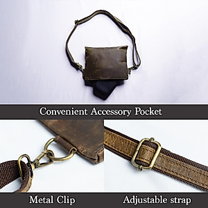 Satchel And Fable Leather Small Crossbody Bag for Women Designer Cell Phone Bag Wallet Purses Adjustable Strap Handbag for Ladies