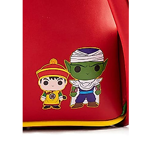 Loungefly POP Dragon Ball Z Gohan Piccolo Womens Double Strap Shoulder Bag Purse