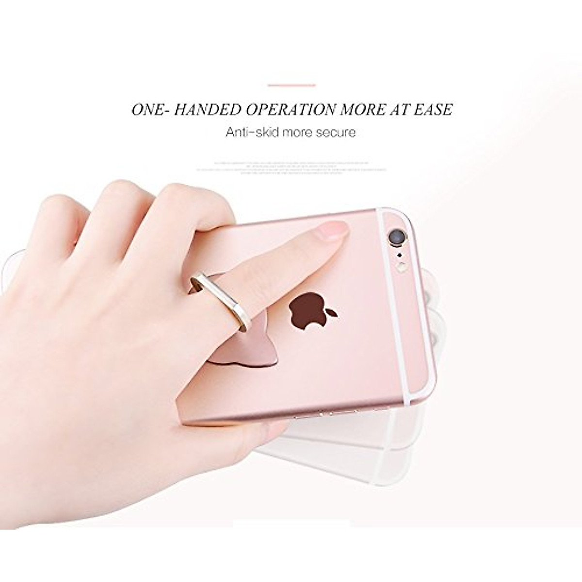 Cell Phone Finger Ring Holder, Universal Smartphone Bracket Animal Cat Ring Grip Kickstand for iPhone X 8 8S 7 Plus 6 6S 5 5C 5S, Samsung Galaxy S8 S7 Edge S6 Note 8 5, Tablet, (4PCS)