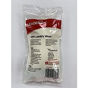 Leader 100% Lambs Wool Padding, Provides Cushioning Comfort and Pain Relief Between Toes, 3/8 oz