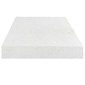 Olee Sleep 9" Cool I-Gel Multi Layered Memory Foam Mattress, Full, White