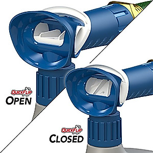 Black Flag Flea and Tick Killer Concentrate Yard Treatment, 32 Ounces, Ready to Spray, Quickflip Hose End Sprayer & Cutter 61067 HG-61067 32Oz Rts Bug Free Spray, 1 Pack, Silver Bottle